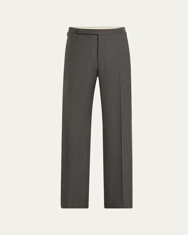 Ralph Lauren Purple Label Gregory Worsted Flannel Pants