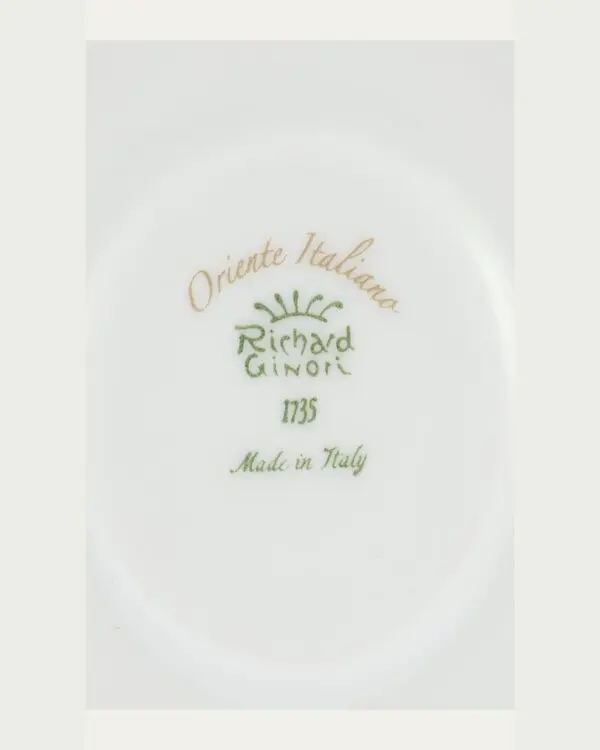 GINORI 1735 Oriente Italiano Meringa Teacup, 7.43 Oz - Oi Meringa
