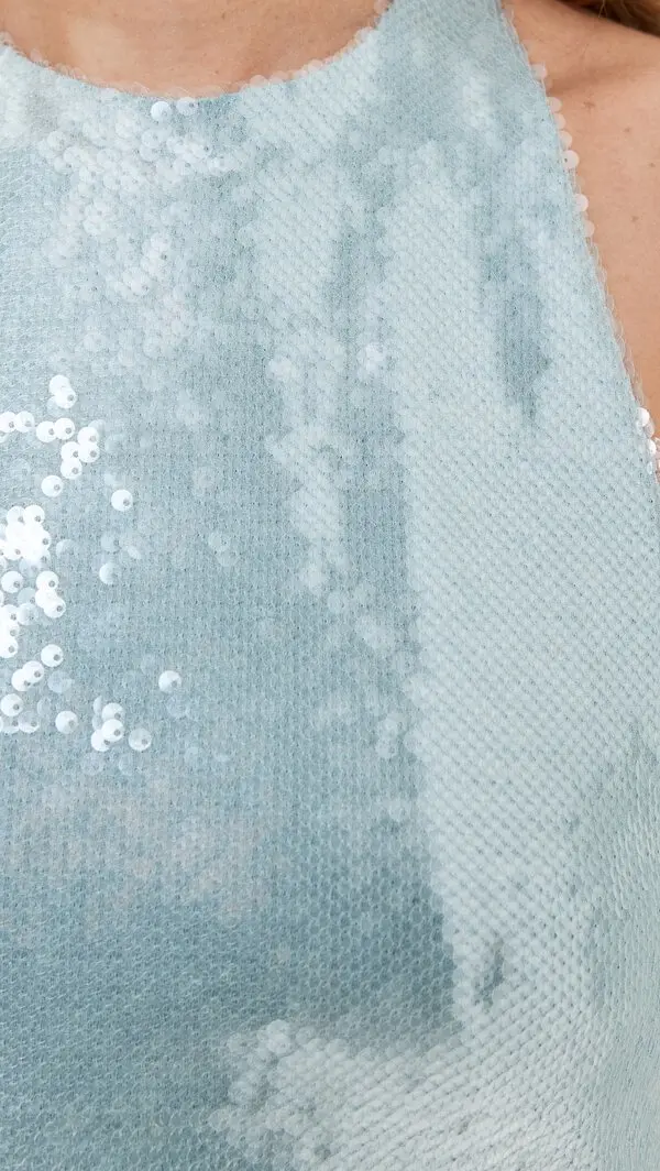 Buy Bec & Bridge Shilou Halter Mini Dress - Mineral Blue At 50% Off |  Editorialist
