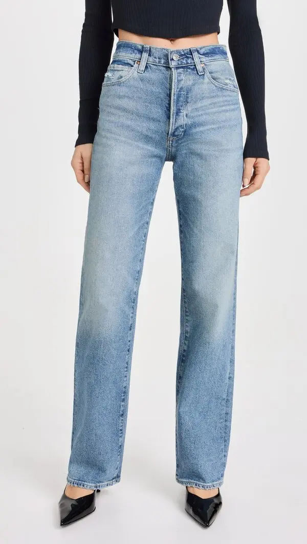 Paige Sawyer Wide Leg Jeans