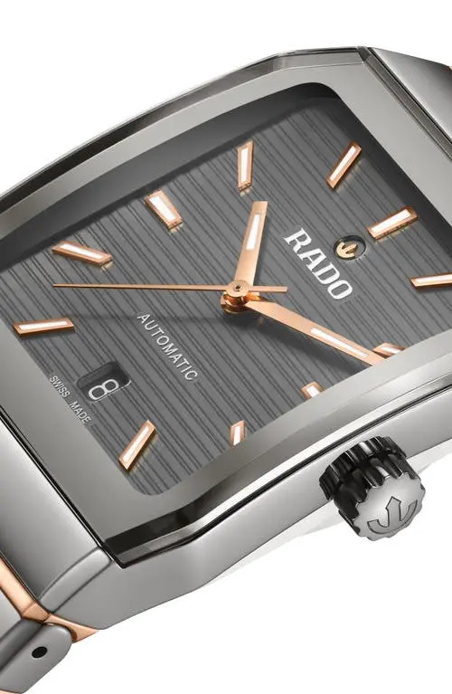 RADO Anatom Automatic Ceramic Bracelet Watch - Black