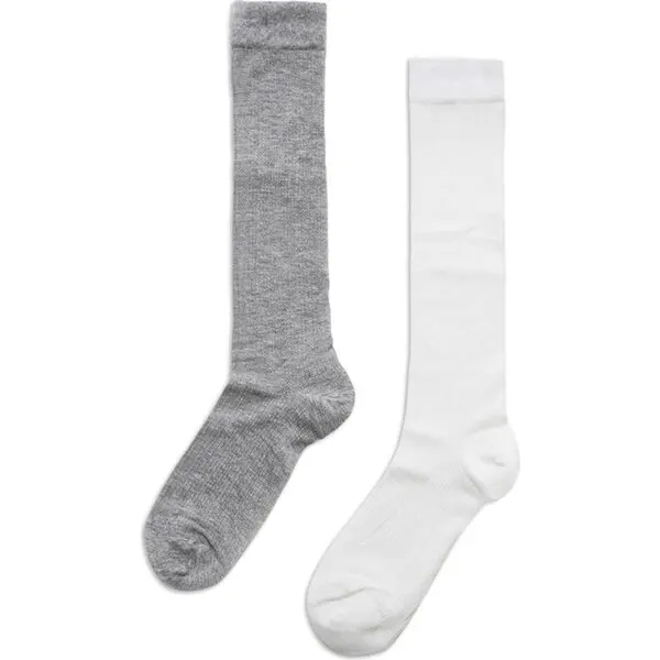 BELLE & BLOOM Midnights Two-pack Of Socks - White