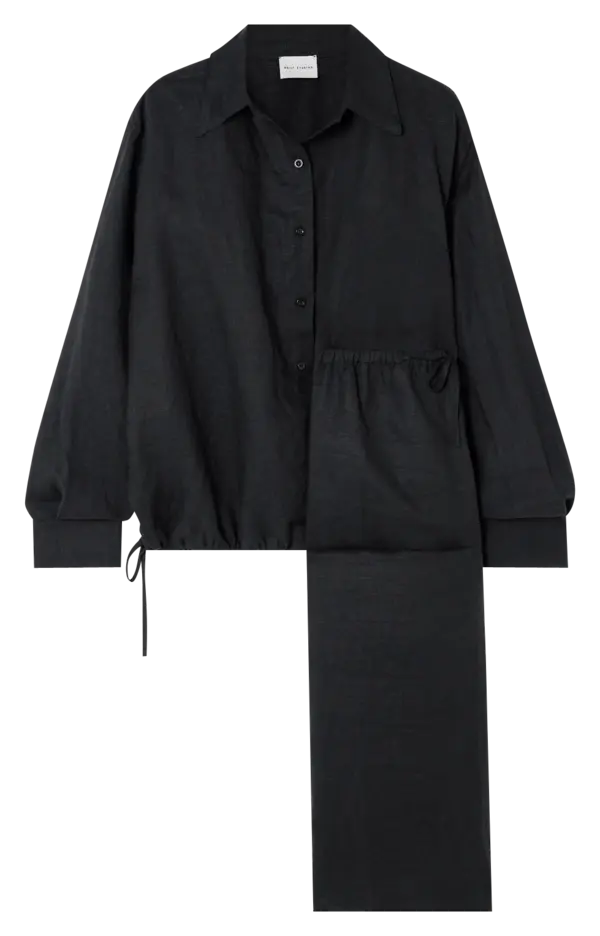 DEIJI STUDIOS Linen Shirt And Pants Set