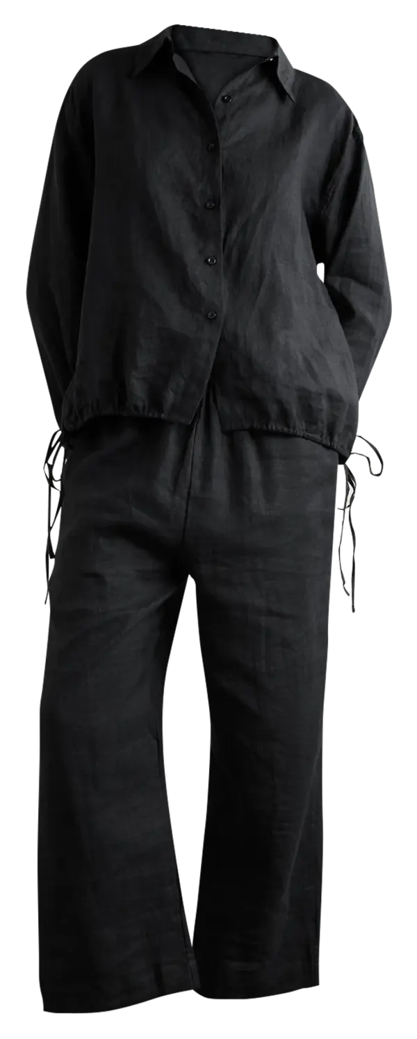 DEIJI STUDIOS Linen Shirt And Pants Set
