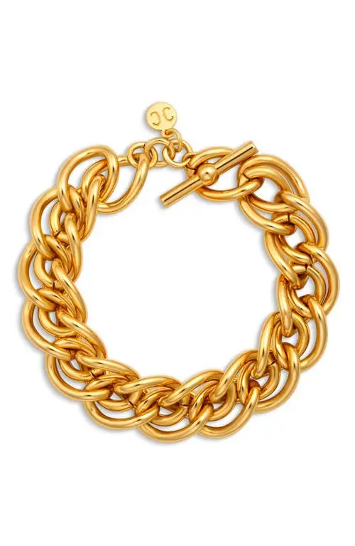 CHRISTINA CARUSO Braided Chain Bracelet - 14k Gold