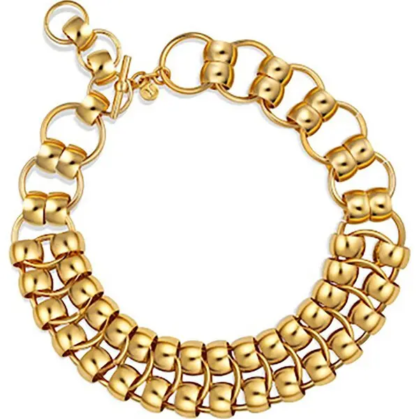 CHRISTINA CARUSO Link Necklace - 14k Gold