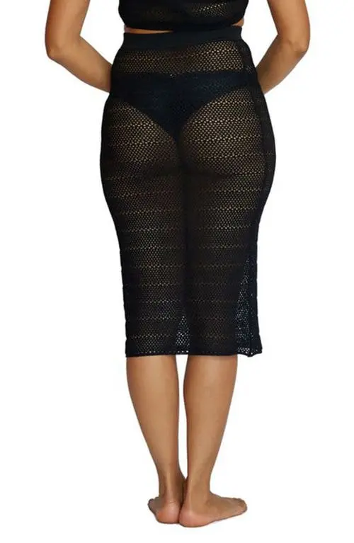 PQ SWIM Open Stitch Skirt