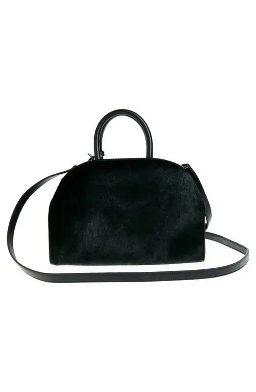 FERRAGAMO Mini Hug Top Handle Satchel - Nero