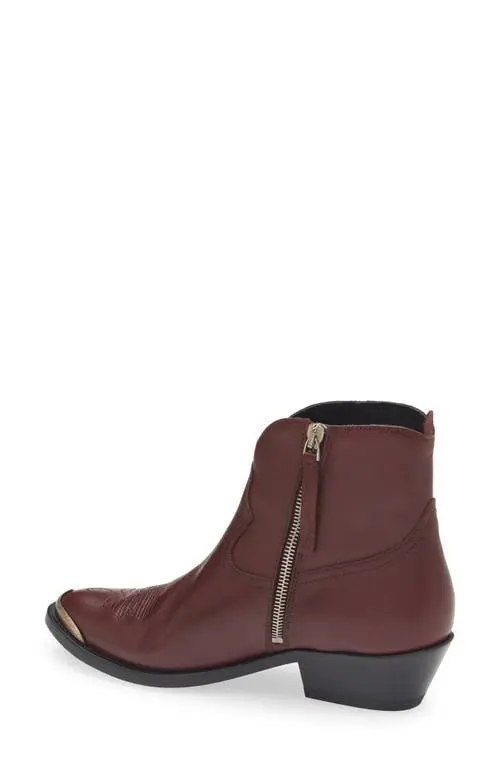 GOLDEN GOOSE Young Western Boot - Bordeaux