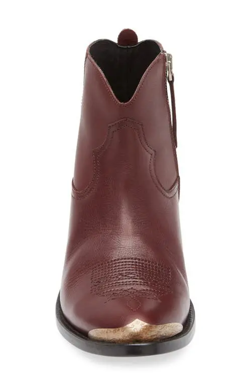 GOLDEN GOOSE Young Western Boot - Bordeaux