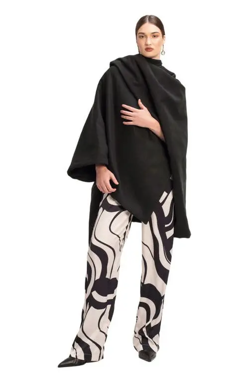 DIARRABLU Double-layered Wrap Cape