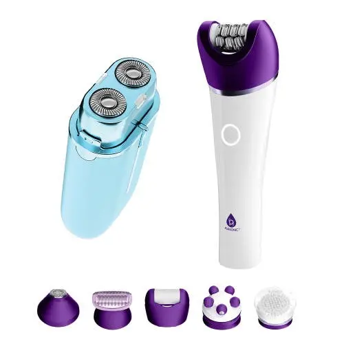 PURSONIC Shaver & 6-in-1 Epilator - Multicolor
