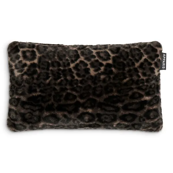 Apparis Cicly Decorative Pillow, 12 X 20 - Dark Leopard