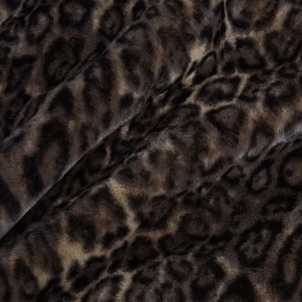 Apparis Brady Leopard Throw - Dark Leopard