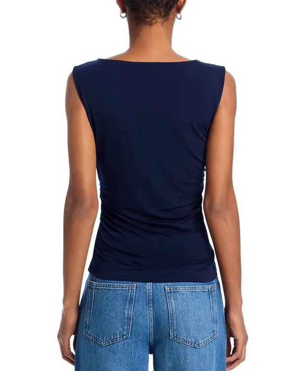 Derek Lam 10 Crosby Sophia Ruched Top - Night Sky