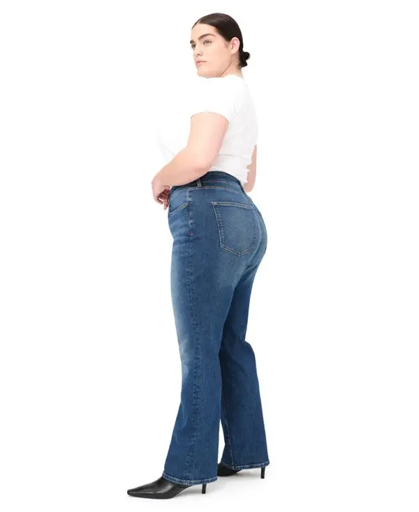 Warp + Weft Plus High-rise Straight Leg Jeans - Goodtimes