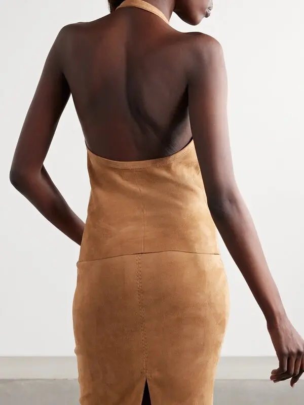 Stouls Cherry Open-back Tank - Brown
