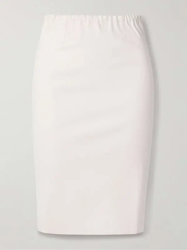 Stouls Gilda Leather Skirt