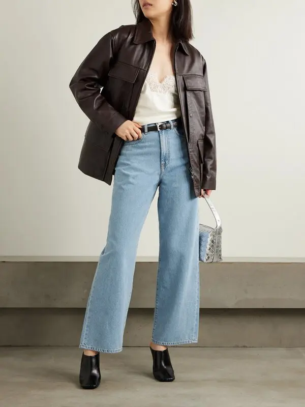 RÓHE Mid-rise Wide-leg Jeans