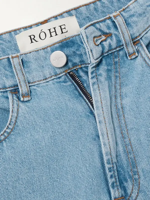 RÓHE Mid-rise Wide-leg Jeans