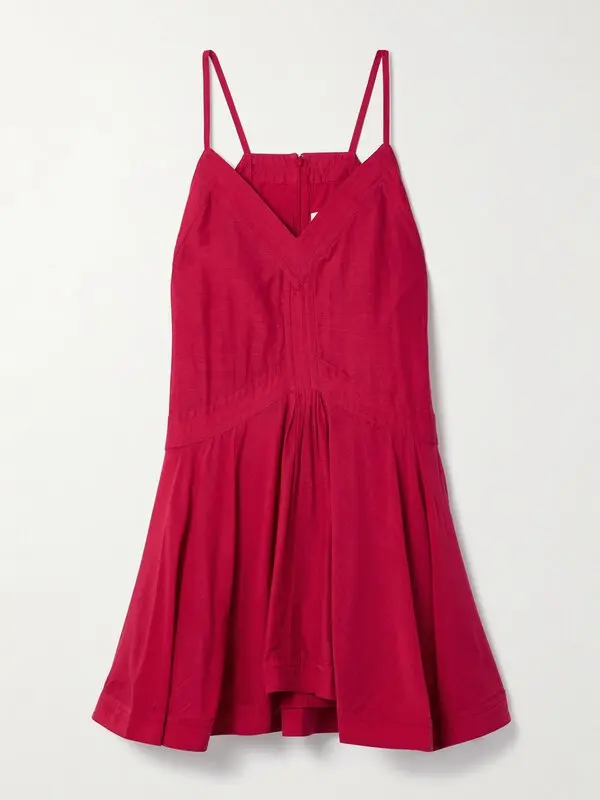 MARANT ETOILE Danielle Gathered Mini Dress