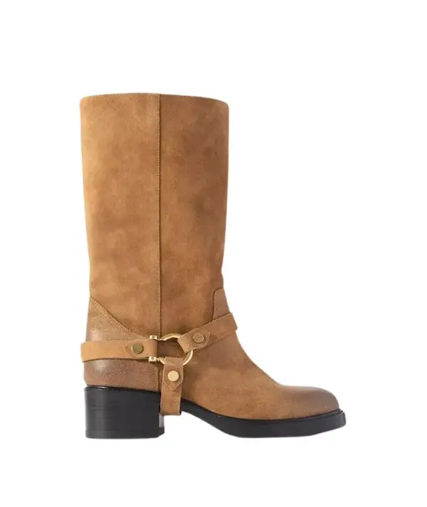 Chloé Dakota Buckled Ankle Boots