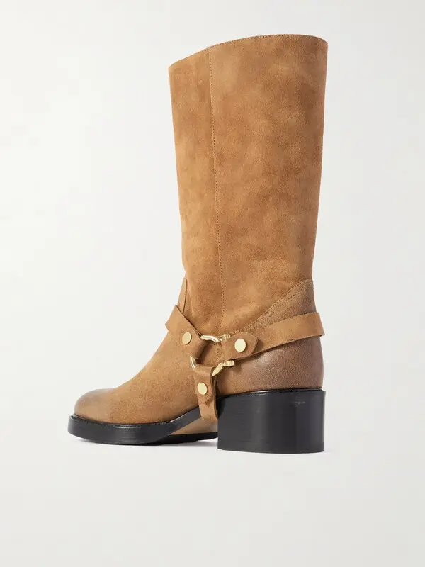 Chloé Dakota Buckled Ankle Boots