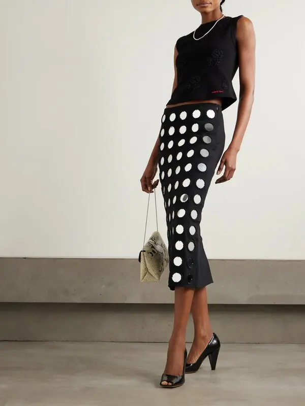 CONNER IVES Embellished Maxi Skirt