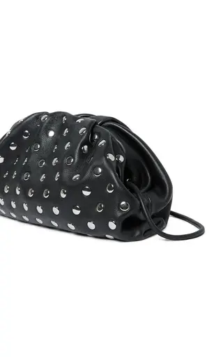 LOEFFLER RANDALL Bailey Studded Leather Clutch