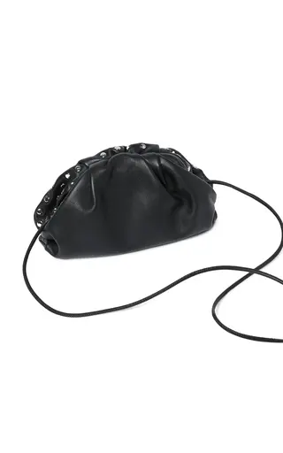 LOEFFLER RANDALL Bailey Studded Leather Clutch