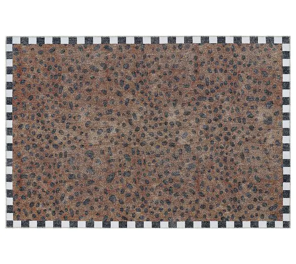 MACKENZIE-CHILDS Cheetah 5' X 7'6' Washable Rug - One-color