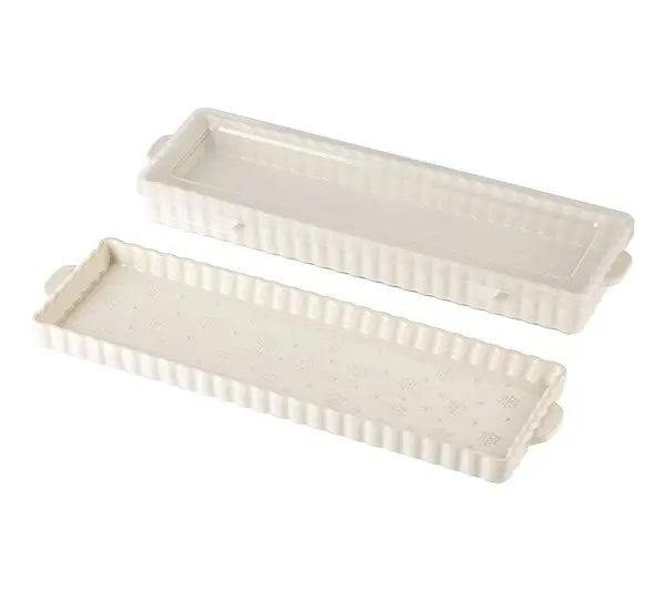 TEMP-TATIONS As Is Seasonal Tart Pan With Lid-it - One-color