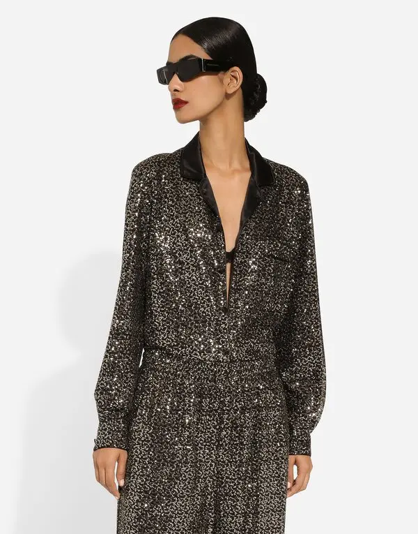 Dolce & Gabbana Sequined Shirt