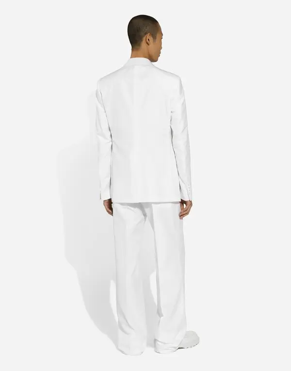 Dolce & Gabbana Silk Polo-shirt With Embroidery