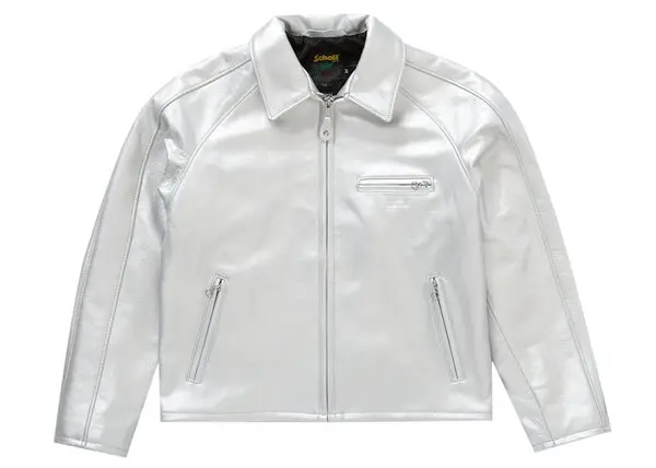 Supreme Schott Leather Racer Jacket