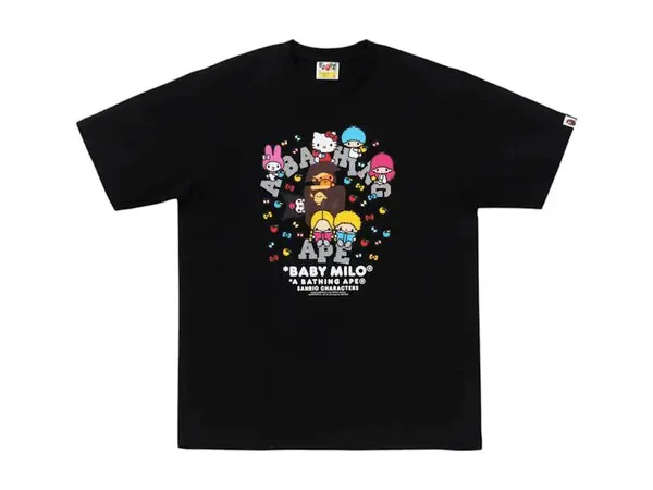 A BATHING APE X Sanrio Characters Ii Ginza Exclusive Tee Shirt