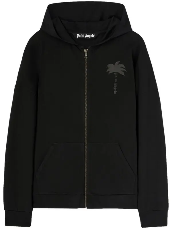 Palm Angels Zipped Hoodie