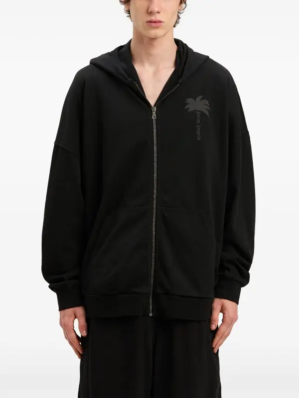 Palm Angels Zipped Hoodie