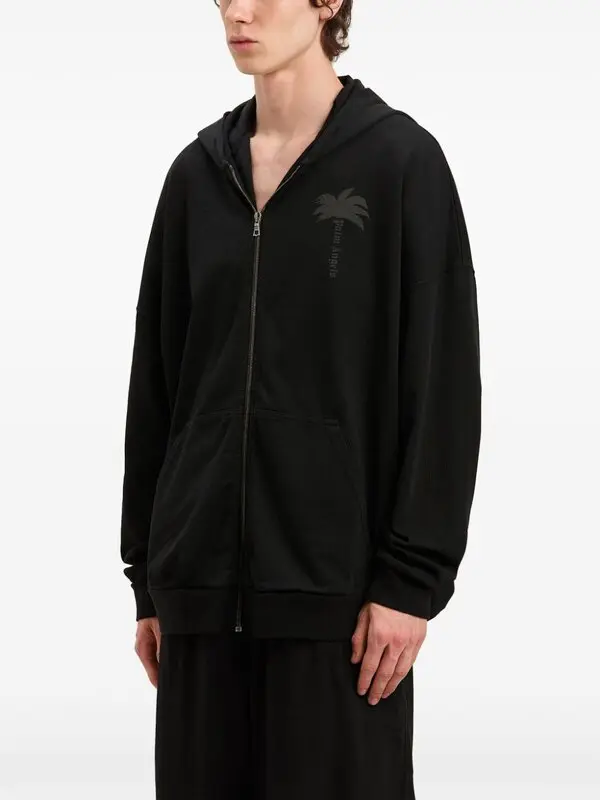 Palm Angels Zipped Hoodie