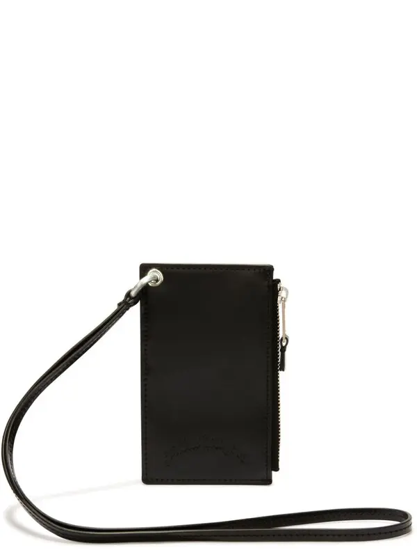 Palm Angels Neck-strap Cardholder - Black