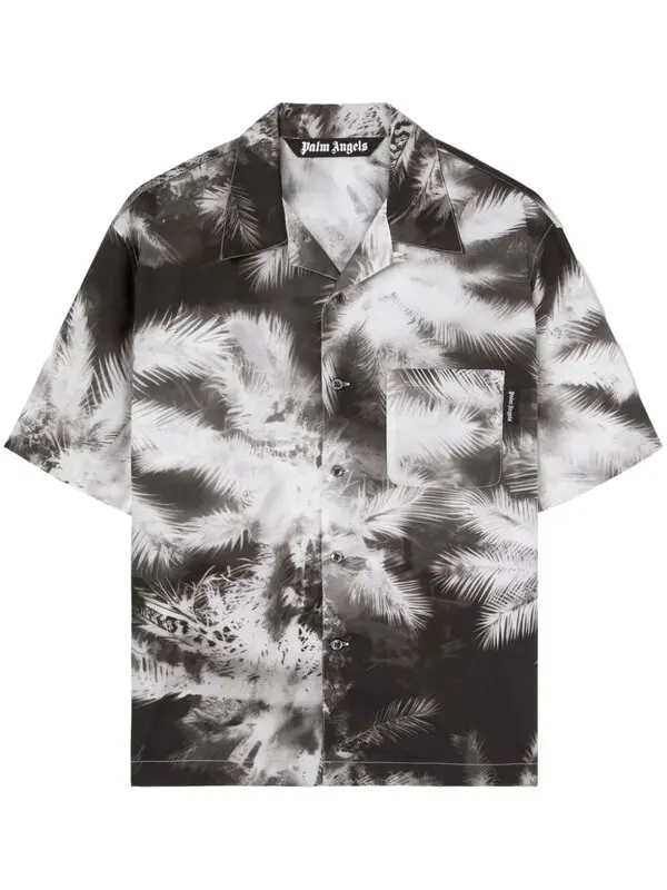 Palm Angels Blueprint Palms Shirt