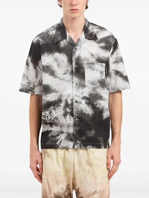 Palm Angels Blueprint Palms Shirt
