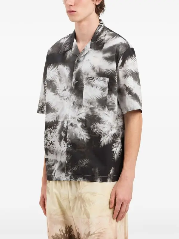 Palm Angels Blueprint Palms Shirt