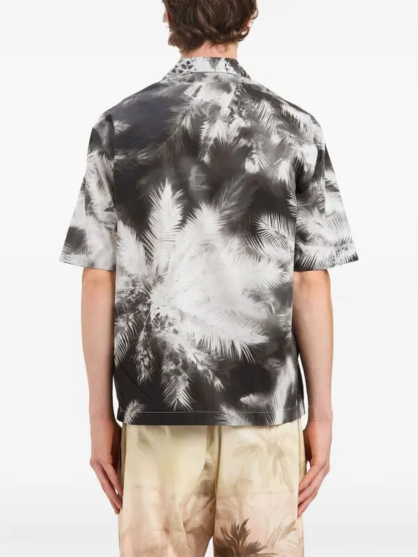 Palm Angels Blueprint Palms Shirt