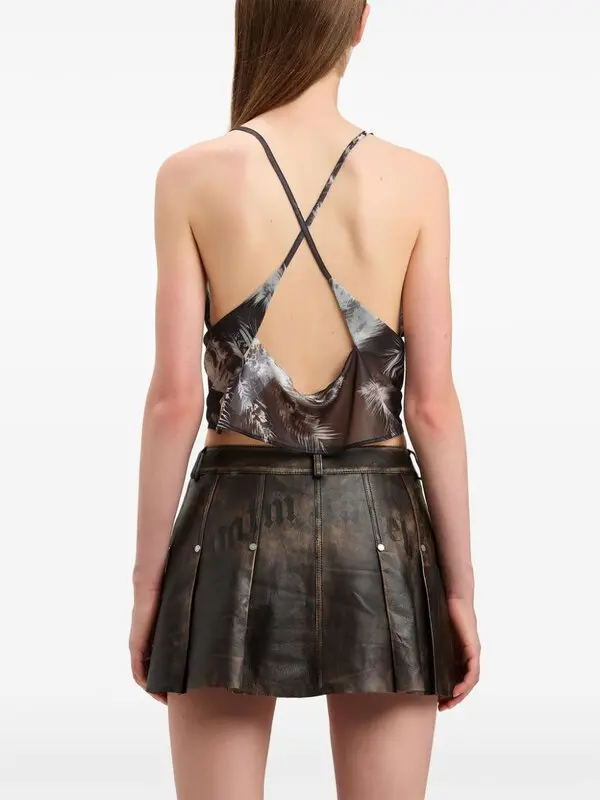 Palm Angels Blueprint Palms Top
