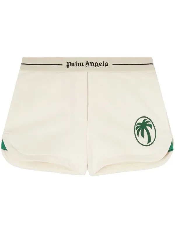 Palm Angels Oval-palm Shorts