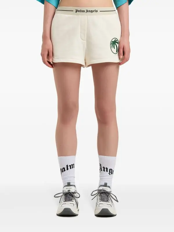 Palm Angels Oval-palm Shorts