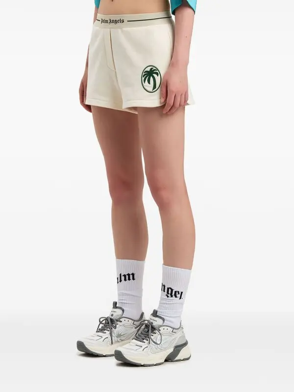 Palm Angels Oval-palm Shorts