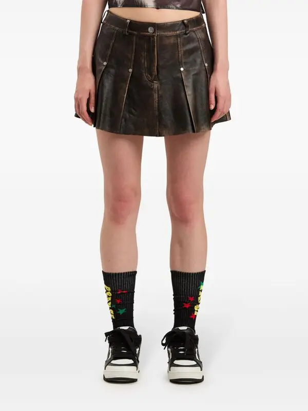 Palm Angels Lea Mini Skirt
