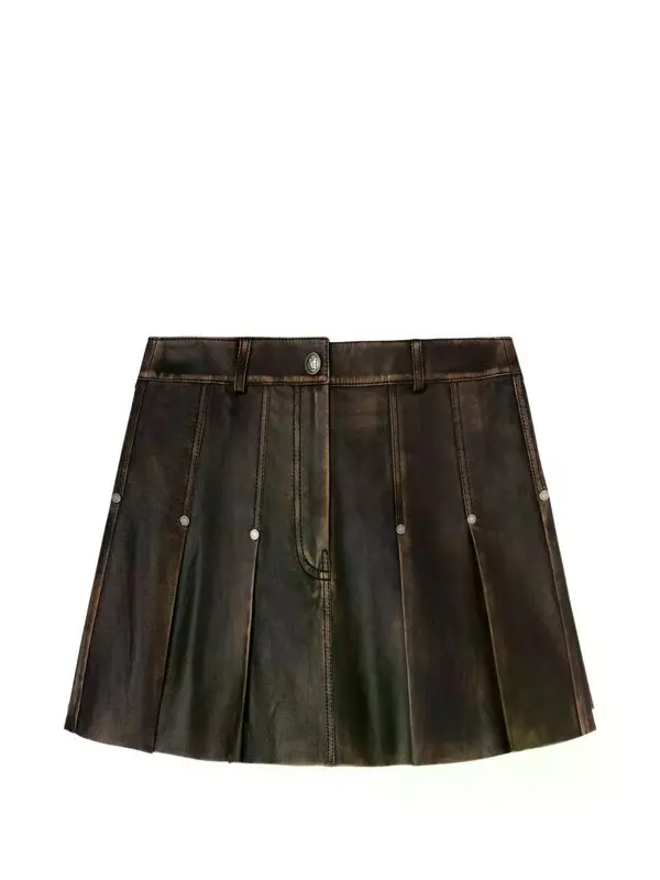 Palm Angels Lea Mini Skirt - Brown